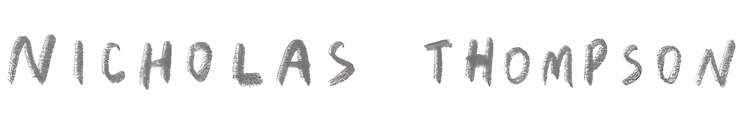 About - Nicholas Thompson